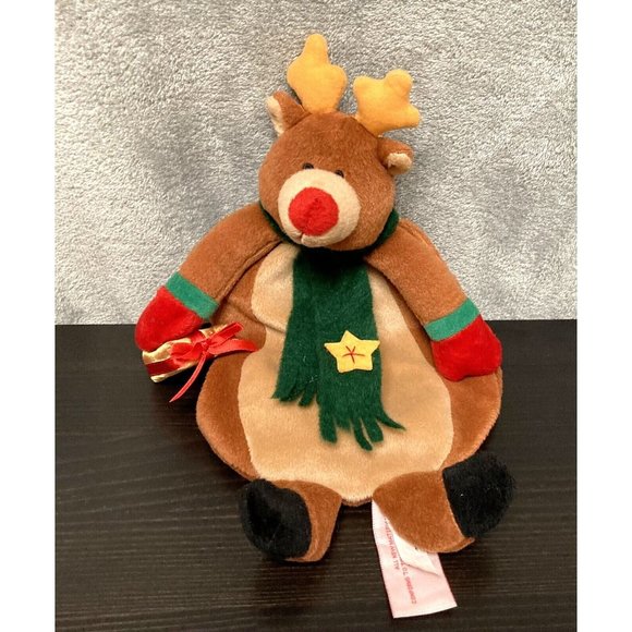 Russ | Holiday | Vintage Russ Christmas Tree Reindeer Hanging Treat Bag ...